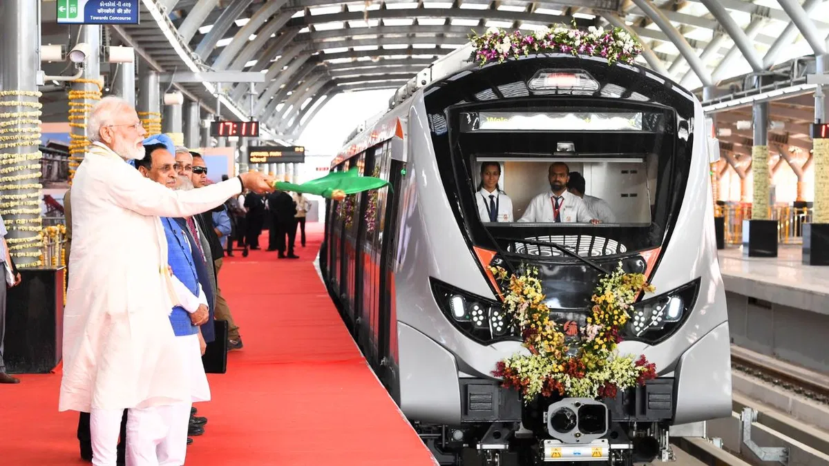 Prime Minister Inaugurates First Section of Delhi Metro's Phase IV